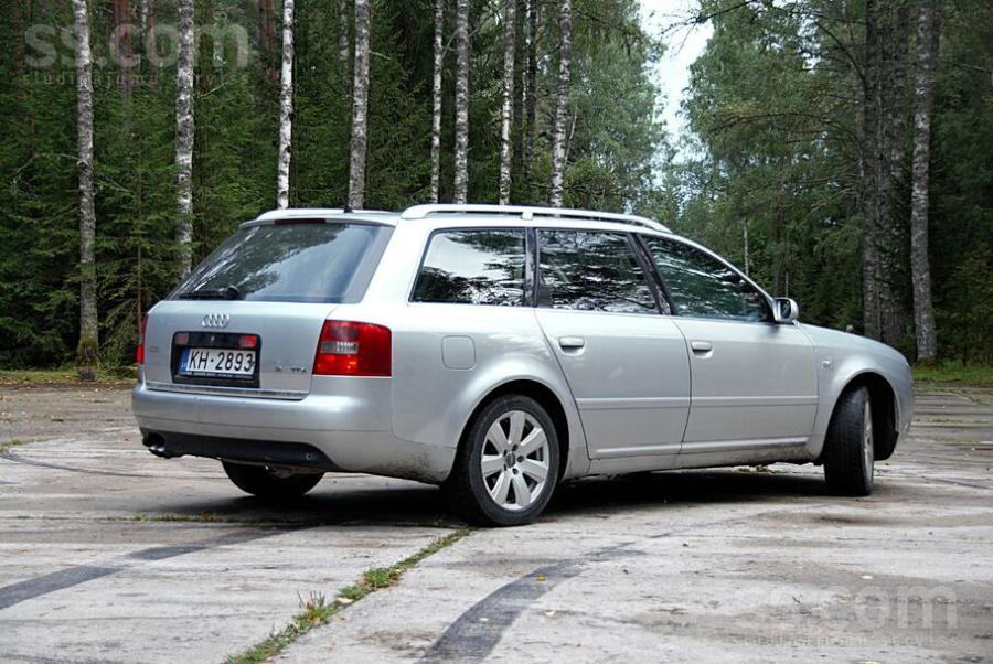 Pelēks Audi A6 2004 Alūksne, ar dzinēja tilpumu 2.50 L un nobraukumu 396 tūkst. km par 1600 €, foto 10 vietnē AUTOMOTO.COM.LV
