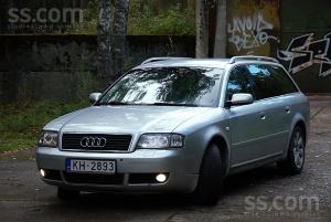 Pelēks Audi A6 2004 Alūksne, ar dzinēja tilpumu 2.50 L un nobraukumu 396 tūkst. km par 1600 €, foto 13 vietnē AUTOMOTO.COM.LV