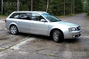 Pelēks Audi A6 2004 Alūksne, ar dzinēja tilpumu 2.50 L un nobraukumu 396 tūkst. km par 1600 €, foto 14 vietnē AUTOMOTO.COM.LV