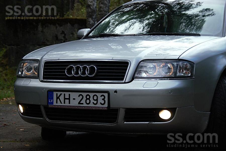 Pelēks Audi A6 2004 Alūksne, ar dzinēja tilpumu 2.50 L un nobraukumu 396 tūkst. km par 1600 €, foto 16 vietnē AUTOMOTO.COM.LV