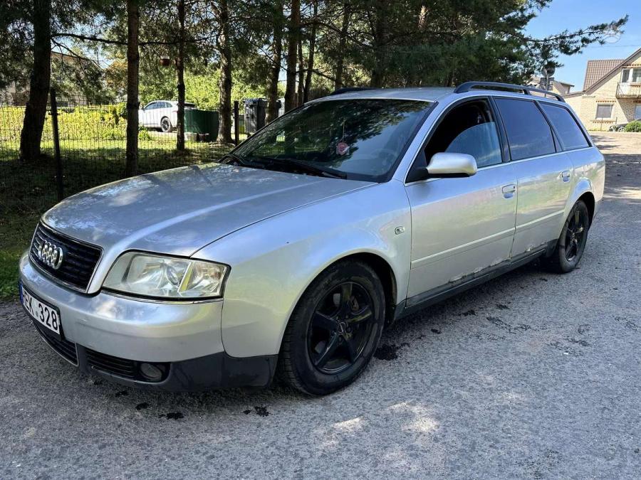 Grey Audi A6 2004 in Vilnius, with an engine capacity of 1.90 L and mileage of 280 thousand km for 999 €, photo 3 on AUTOMOTO.COM.LV