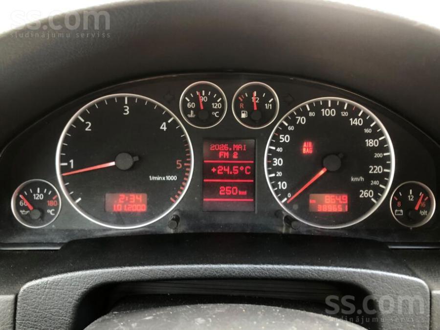 Pelēks Audi A6 2004 Talsi, ar dzinēja tilpumu 2.50 L un nobraukumu 390 tūkst. km par 2000 €, foto 21 vietnē AUTOMOTO.COM.LV