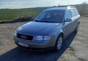 Серый Ауди А6 2004 в Тукумс, объемом двигателя 1.90 л и пробегом 361 тыс. км за 750 €, фото  на AUTOMOTO.COM.LV
