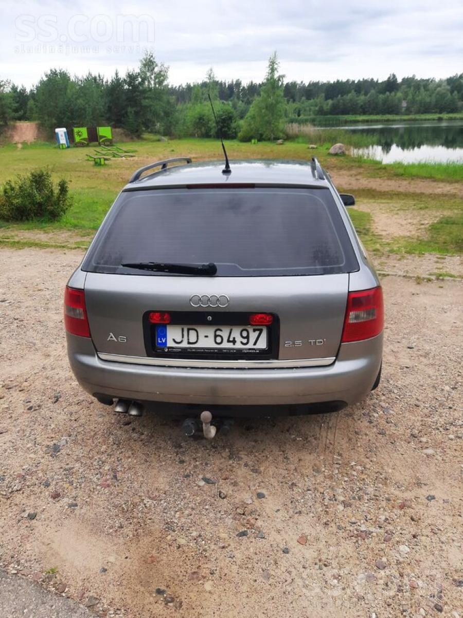 Pelēks Audi A6 2004 Madona, ar dzinēja tilpumu 2.50 L un nobraukumu 290 tūkst. km par 1450 €, foto 3 vietnē AUTOMOTO.COM.LV