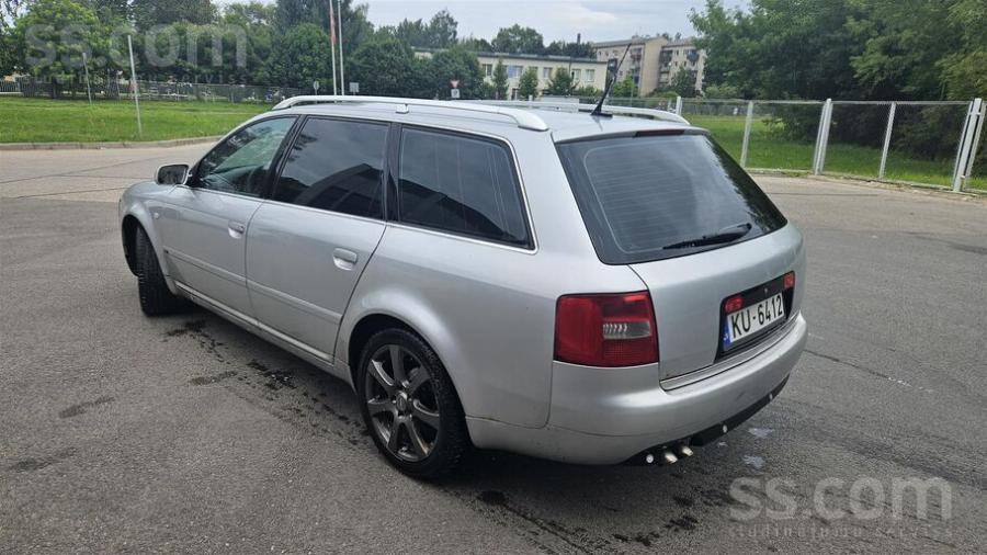 Grey Audi A6 2004 in Daugavpils, with an engine capacity of 2.50 L and mileage of 333 thousand km for 1300 €, photo 1 on AUTOMOTO.COM.LV