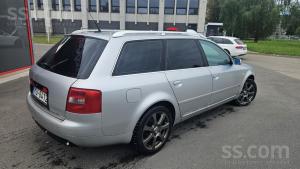 Grey Audi A6 2004 in Daugavpils, with an engine capacity of 2.50 L and mileage of 333 thousand km for 1300 €, photo 3 on AUTOMOTO.COM.LV