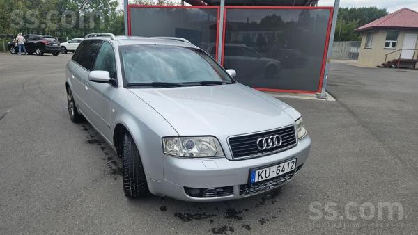 Grey Audi A6 2004 in Daugavpils, with an engine capacity of 2.50 L and mileage of 333 thousand km for 1300 €, photo 3 on AUTOMOTO.COM.LV