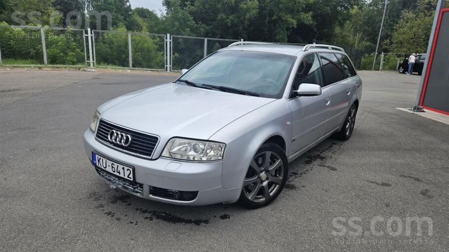 Grey Audi A6 2004 in Daugavpils, with an engine capacity of 2.50 L and mileage of 333 thousand km for 1300 €, photo 5 on AUTOMOTO.COM.LV