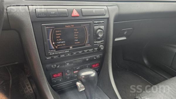 Grey Audi A6 2004 in Daugavpils, with an engine capacity of 2.50 L and mileage of 333 thousand km for 1300 €, photo 6 on AUTOMOTO.COM.LV