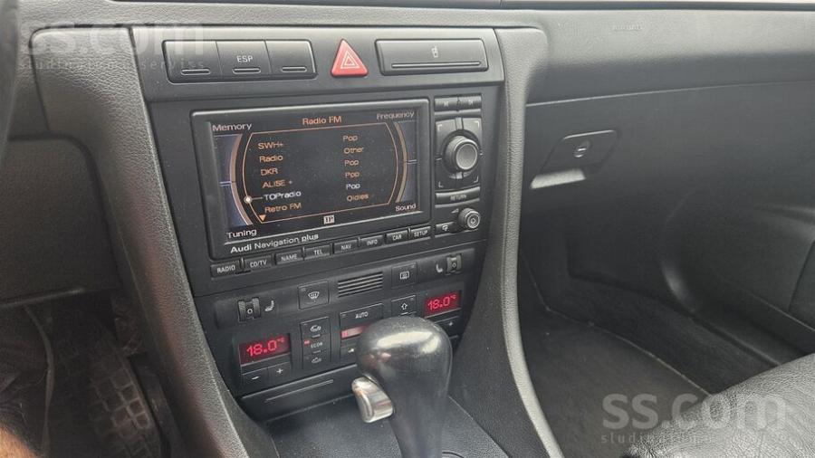 Grey Audi A6 2004 in Daugavpils, with an engine capacity of 2.50 L and mileage of 333 thousand km for 1300 €, photo 7 on AUTOMOTO.COM.LV