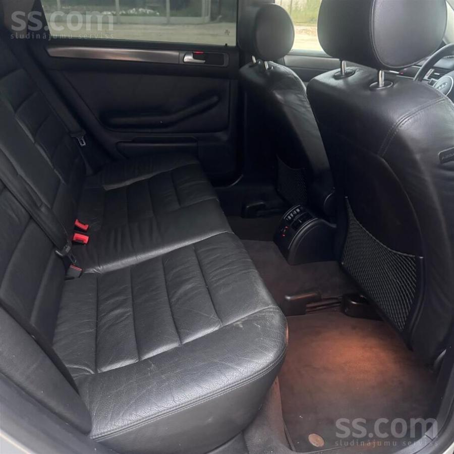 Grey Audi A6 2004 in Daugavpils, with an engine capacity of 2.50 L and mileage of 333 thousand km for 1300 €, photo 8 on AUTOMOTO.COM.LV