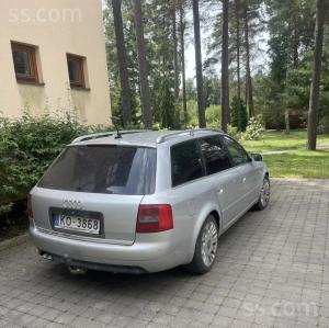 Grey Audi A6 2004 in Bauska, with an engine capacity of 2.50 L and mileage of 444 thousand km for 1198 €, photo 4 on AUTOMOTO.COM.LV