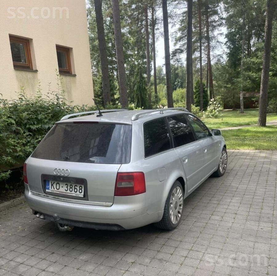 Grey Audi A6 2004 in Bauska, with an engine capacity of 2.50 L and mileage of 444 thousand km for 1198 €, photo 4 on AUTOMOTO.COM.LV