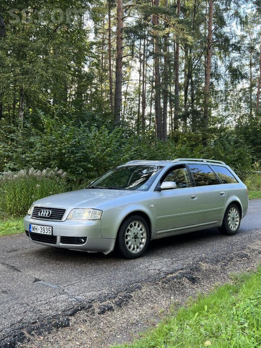 Grey Audi A6 2004 in Riga, with an engine capacity of 2.50 L and mileage of 353 thousand km for 1600 €, photo 1 on AUTOMOTO.COM.LV