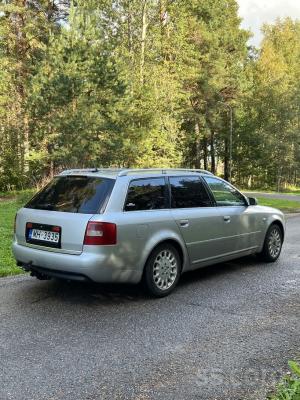 Grey Audi A6 2004 in Riga, with an engine capacity of 2.50 L and mileage of 353 thousand km for 1600 €, photo 4 on AUTOMOTO.COM.LV