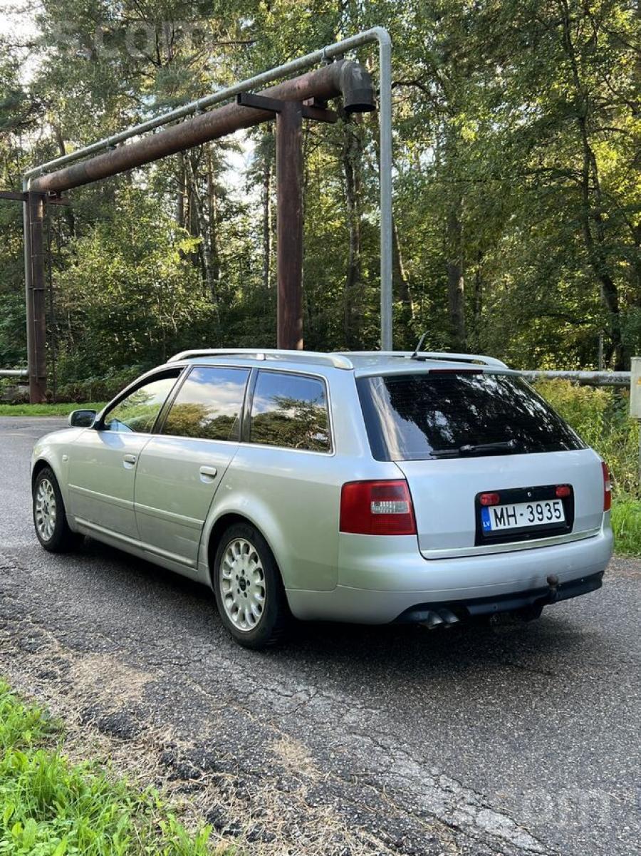 Grey Audi A6 2004 in Riga, with an engine capacity of 2.50 L and mileage of 353 thousand km for 1600 €, photo 5 on AUTOMOTO.COM.LV