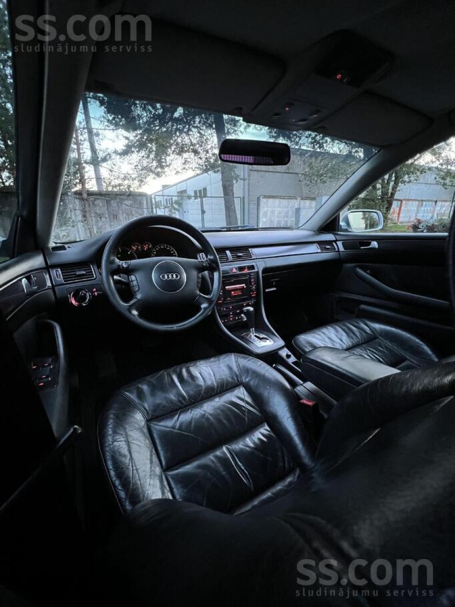 Grey Audi A6 2004 in Riga, with an engine capacity of 2.50 L and mileage of 353 thousand km for 1600 €, photo 9 on AUTOMOTO.COM.LV