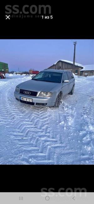 Pelēks Audi A6 2004 Rēzekne, ar dzinēja tilpumu 1.90 L un nobraukumu 382 tūkst. km par 1450 €, foto  vietnē AUTOMOTO.COM.LV