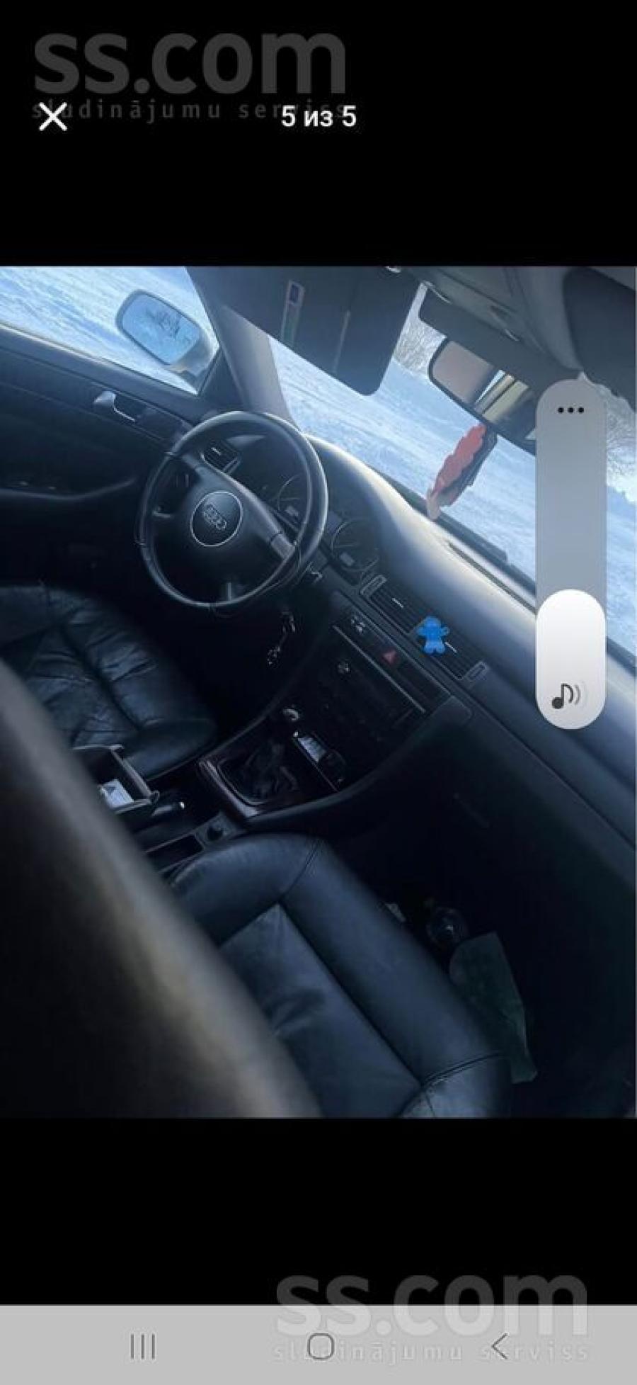 Grey Audi A6 2004 in Rezekne, with an engine capacity of 1.90 L and mileage of 382 thousand km for 1450 €, photo 6 on AUTOMOTO.COM.LV