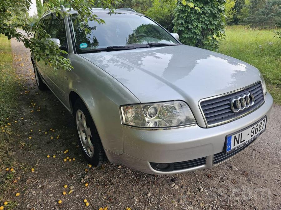Grey Audi A6 2004 in Preili, with an engine capacity of 1.90 L and mileage of 338 thousand km for 3300 €, photo 8 on AUTOMOTO.COM.LV