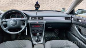 Grey Audi A6 2004 in Preili, with an engine capacity of 1.90 L and mileage of 338 thousand km for 3300 €, photo 10 on AUTOMOTO.COM.LV