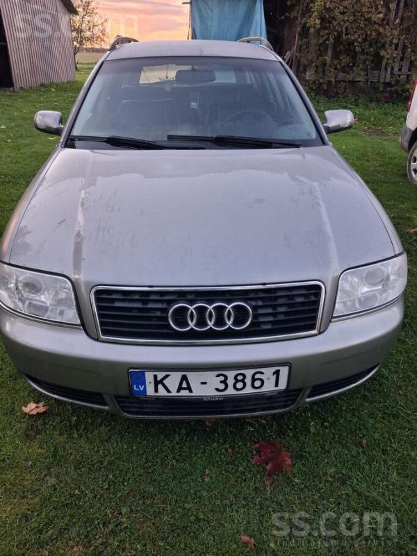 Pelēks Audi A6 2004 Preiļi, ar dzinēja tilpumu 1.90 L un nobraukumu 300 tūkst. km par 2000 €, foto 1 vietnē AUTOMOTO.COM.LV