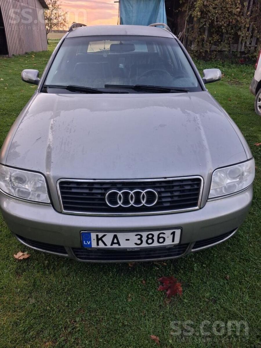 Pelēks Audi A6 2004 Preiļi, ar dzinēja tilpumu 1.90 L un nobraukumu 300 tūkst. km par 2000 €, foto 1 vietnē AUTOMOTO.COM.LV