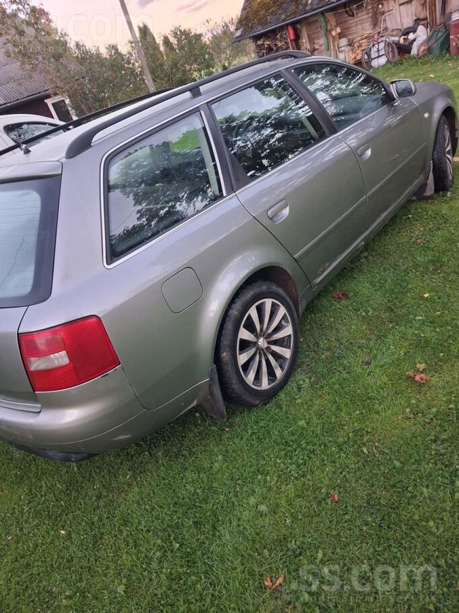 Pelēks Audi A6 2004 Preiļi, ar dzinēja tilpumu 1.90 L un nobraukumu 300 tūkst. km par 2000 €, foto 3 vietnē AUTOMOTO.COM.LV