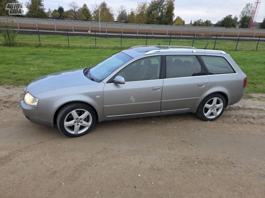 Pelēks Audi A6 2004 Mažeikiai, ar dzinēja tilpumu 2.50 L un nobraukumu 363 tūkst. km par 1550 €, foto 1 vietnē AUTOMOTO.COM.LV