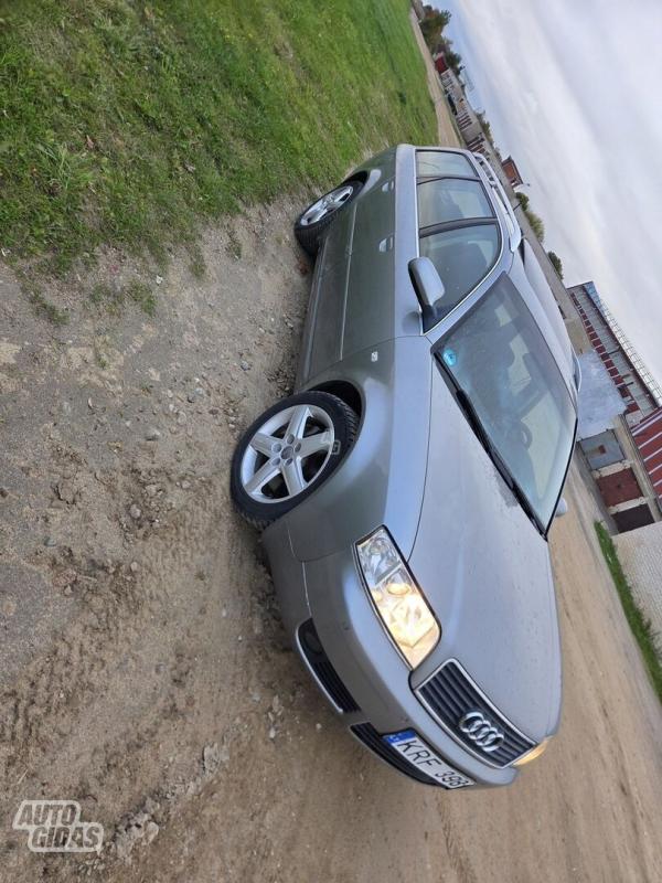 Grey Audi A6 2004 in Mazeikiai, with an engine capacity of 2.50 L and mileage of 363 thousand km for 1550 €, photo 10 on AUTOMOTO.COM.LV