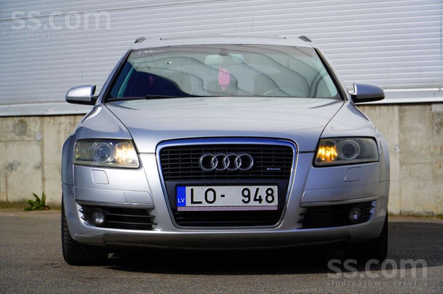 Pelēks Audi A6 2005 Rīga, ar dzinēja tilpumu 3.00 L un nobraukumu 351 tūkst. km par 17500 €, foto 1 vietnē AUTOMOTO.COM.LV
