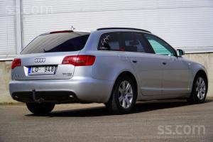 Pelēks Audi A6 2005 Rīga, ar dzinēja tilpumu 3.00 L un nobraukumu 351 tūkst. km par 17500 €, foto 7 vietnē AUTOMOTO.COM.LV
