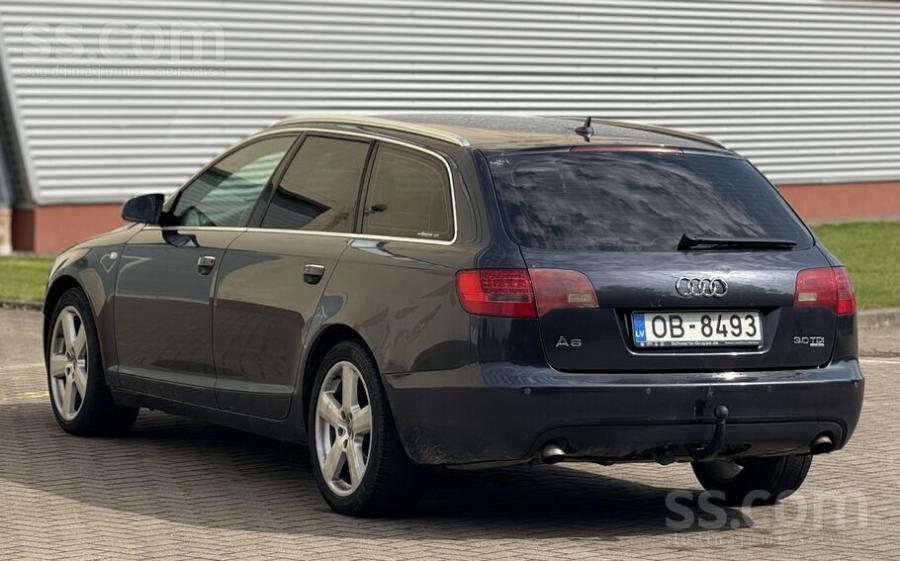 Pelēks Audi A6 2005 Valmiera, ar dzinēja tilpumu 3.00 L un nobraukumu 370 tūkst. km par 2350 €, foto 4 vietnē AUTOMOTO.COM.LV
