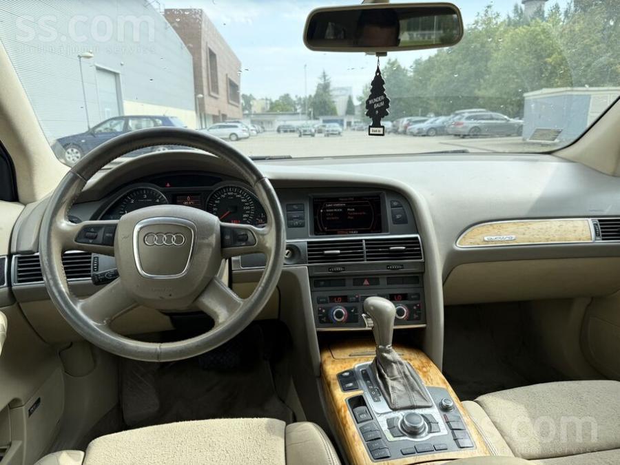 Pelēks Audi A6 2005 Valmiera, ar dzinēja tilpumu 3.00 L un nobraukumu 370 tūkst. km par 2350 €, foto 5 vietnē AUTOMOTO.COM.LV