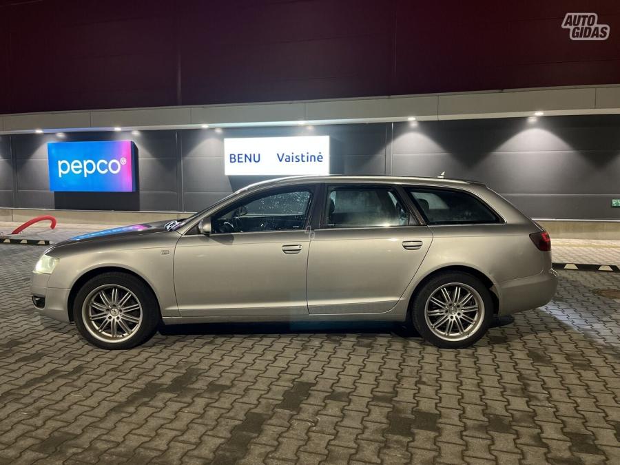 Grey Audi A6 2005 in Klaipeda, with an engine capacity of 2.70 L and mileage of 305 thousand km for 1850 €, photo 2 on AUTOMOTO.COM.LV
