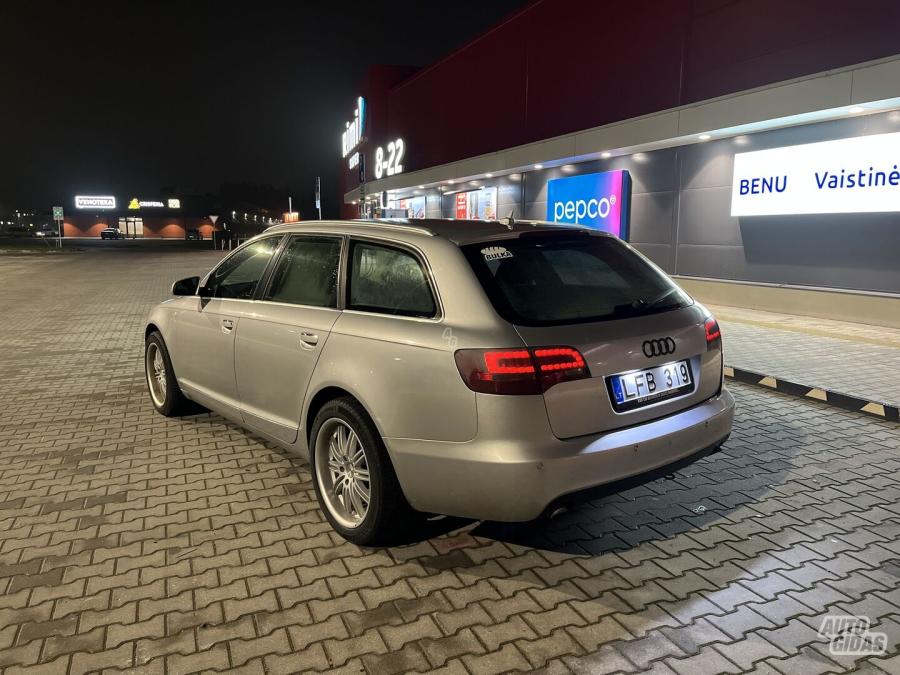 Grey Audi A6 2005 in Klaipeda, with an engine capacity of 2.70 L and mileage of 305 thousand km for 1850 €, photo 3 on AUTOMOTO.COM.LV