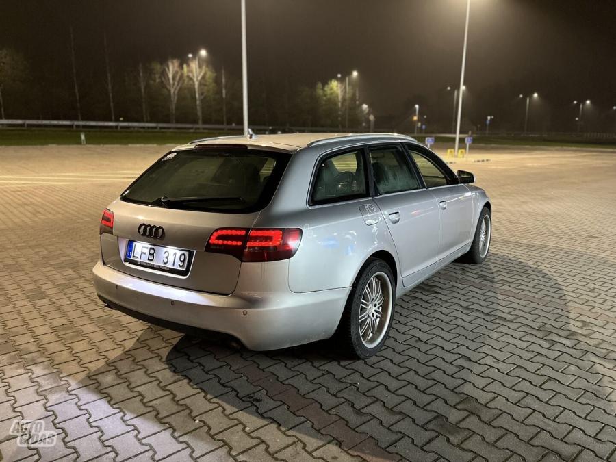 Grey Audi A6 2005 in Klaipeda, with an engine capacity of 2.70 L and mileage of 305 thousand km for 1850 €, photo 4 on AUTOMOTO.COM.LV