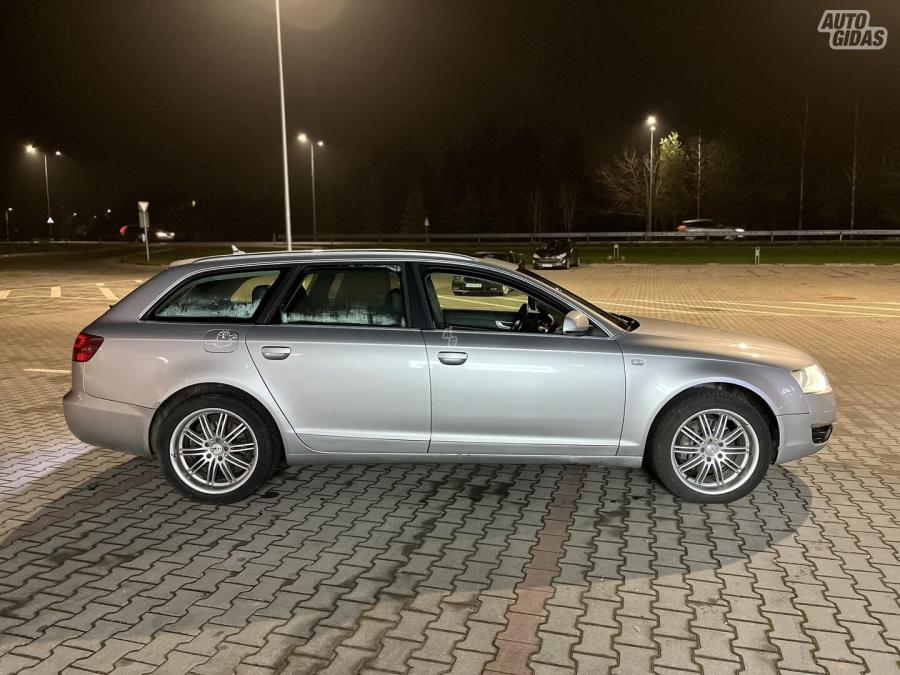Grey Audi A6 2005 in Klaipeda, with an engine capacity of 2.70 L and mileage of 305 thousand km for 1850 €, photo 5 on AUTOMOTO.COM.LV