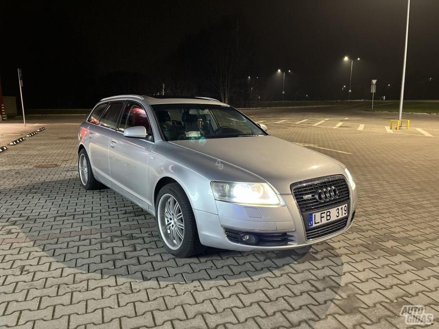 Grey Audi A6 2005 in Klaipeda, with an engine capacity of 2.70 L and mileage of 305 thousand km for 1850 €, photo 6 on AUTOMOTO.COM.LV