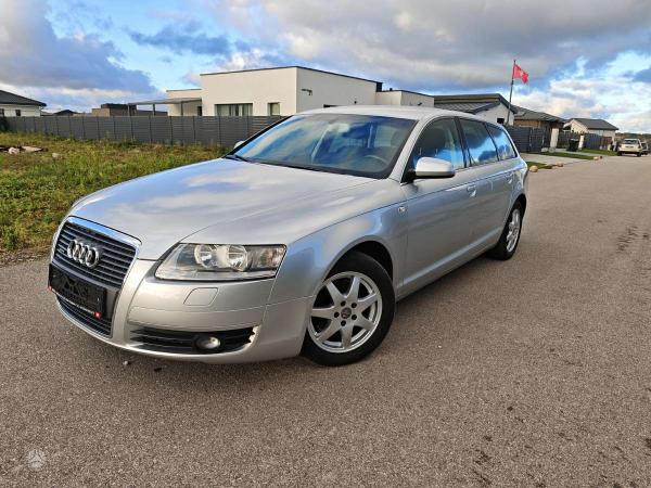 Pelēks Audi A6 2005 Viļņa, ar dzinēja tilpumu 2.39 L un nobraukumu 249 tūkst. km par 3350 €, foto 1 vietnē AUTOMOTO.COM.LV