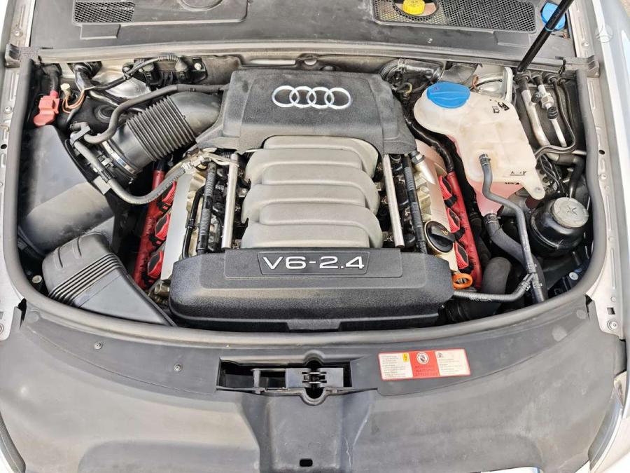 Pelēks Audi A6 2005 Viļņa, ar dzinēja tilpumu 2.39 L un nobraukumu 249 tūkst. km par 3350 €, foto 13 vietnē AUTOMOTO.COM.LV
