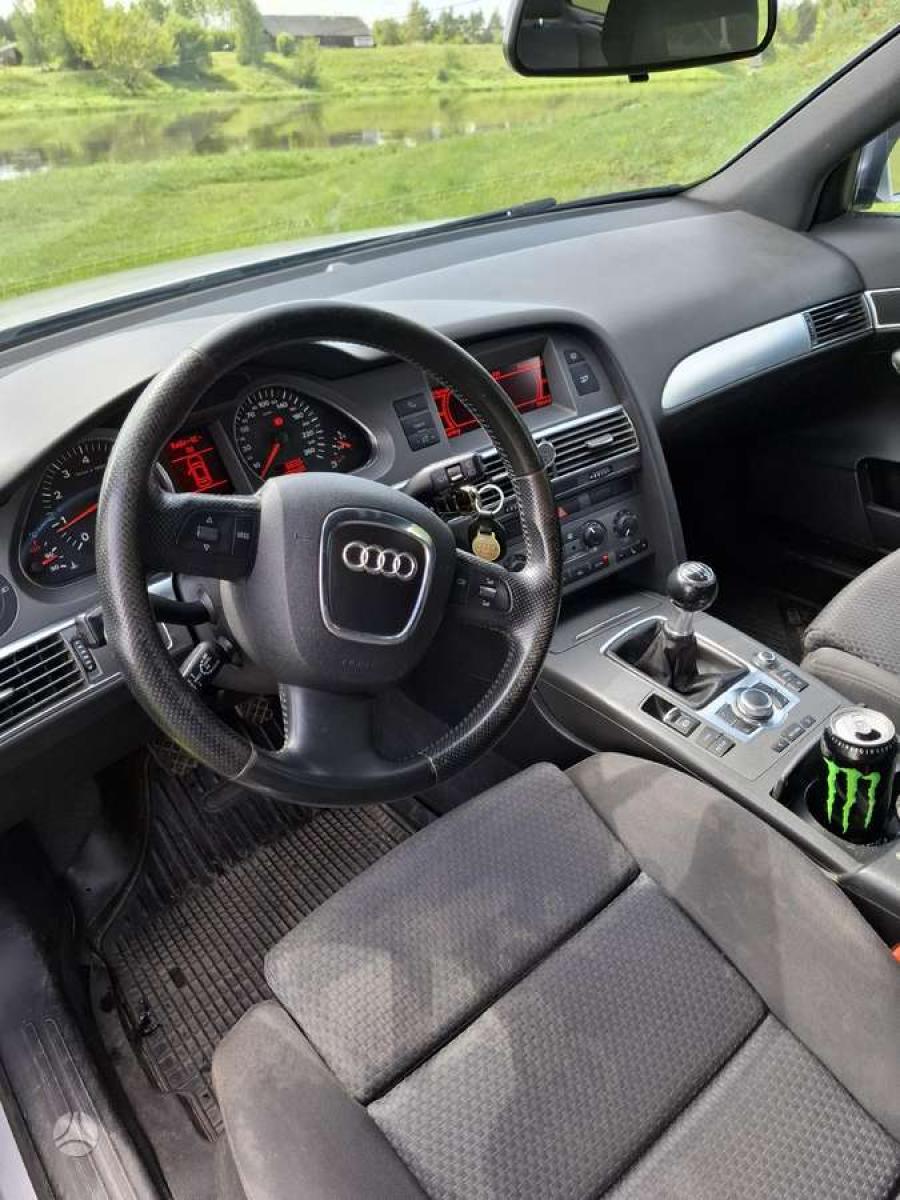 Pelēks Audi A6 2005 Širvintos, ar dzinēja tilpumu 1.98 L un nobraukumu 242 tūkst. km par 1450 €, foto 2 vietnē AUTOMOTO.COM.LV