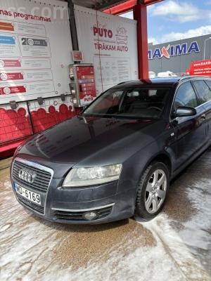 Grey Audi A6 2005 in Riga, with an engine capacity of 3.00 L and mileage of 325 thousand km for 1500 €, photo 4 on AUTOMOTO.COM.LV