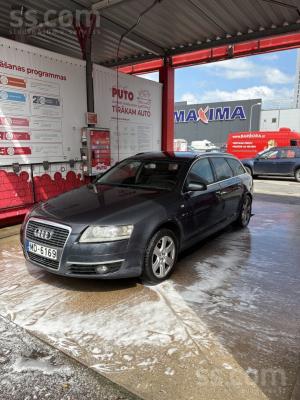 Grey Audi A6 2005 in Riga, with an engine capacity of 3.00 L and mileage of 325 thousand km for 1500 €, photo 6 on AUTOMOTO.COM.LV