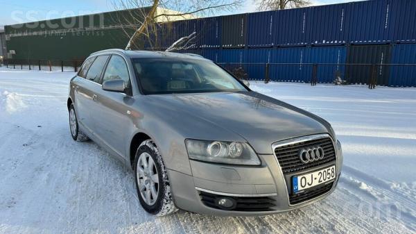 Grey Audi A6 2005 in Riga, with an engine capacity of 2.00 L and mileage of 0 thousand km for 3499 €, photo 2 on AUTOMOTO.COM.LV