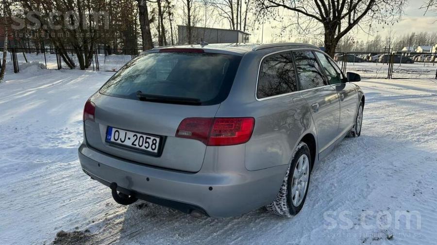 Grey Audi A6 2005 in Riga, with an engine capacity of 2.00 L and mileage of 0 thousand km for 3499 €, photo 6 on AUTOMOTO.COM.LV