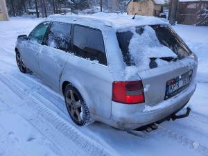 Grey Audi A6 2005 in Varena, with an engine capacity of 1.90 L and mileage of 4207 thousand km for 2500 €, photo 3 on AUTOMOTO.COM.LV