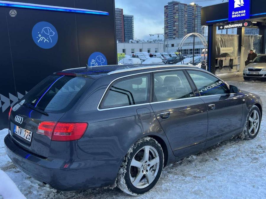 Grey Audi A6 2005 in Vilnius, with an engine capacity of 2.97 L and mileage of 300 thousand km for 2750 €, photo 2 on AUTOMOTO.COM.LV
