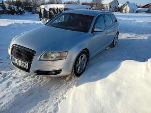 Grey Audi A6 2005 in Klaipeda, with an engine capacity of 1.98 L and mileage of 244 thousand km for 1900 €, photo  on AUTOMOTO.COM.LV