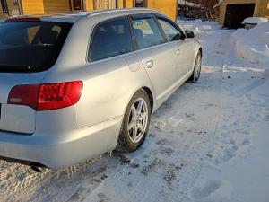 Grey Audi A6 2005 in Klaipeda, with an engine capacity of 1.98 L and mileage of 244 thousand km for 1900 €, photo 4 on AUTOMOTO.COM.LV